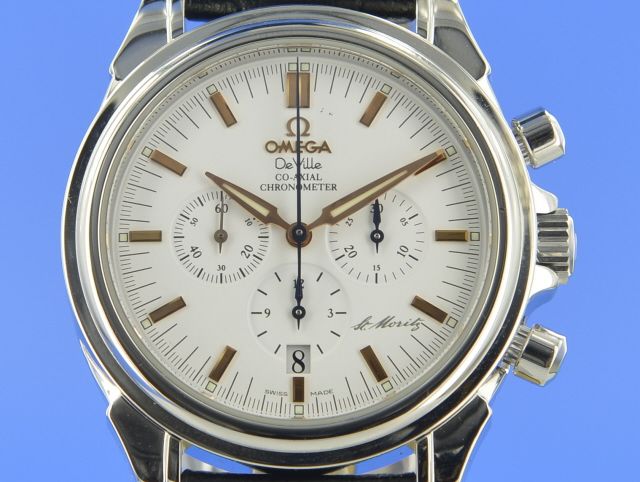 Omega De Ville Co-Axial Chronometer Chronograph St. Moritz - 48422032
