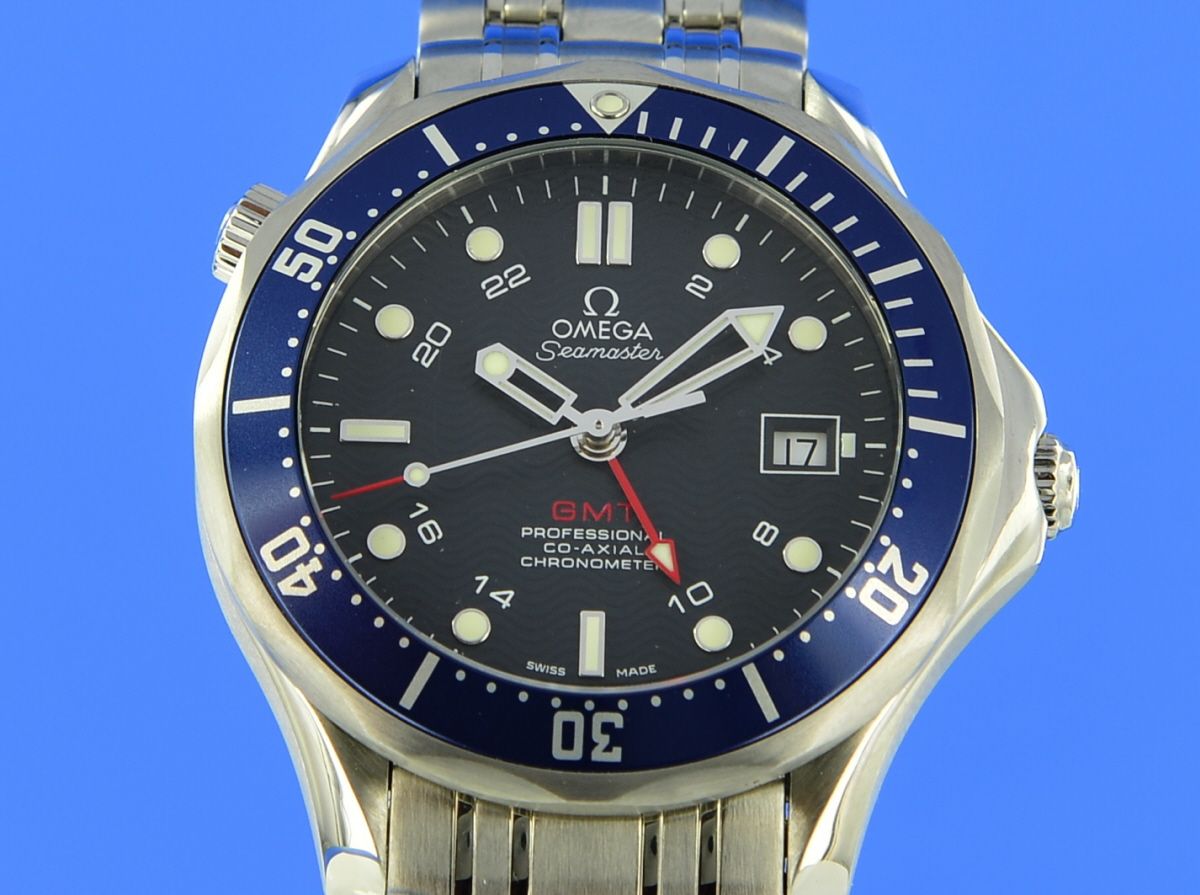 Omega Seamaster Diver 300M GMT Co-Axial 25358000 - 25358000