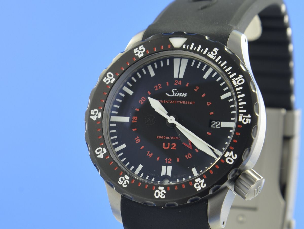 Sinn U2 -EZM 5- Einsatzzeitmesser - 1020 - Uhrencenter Berlin ...