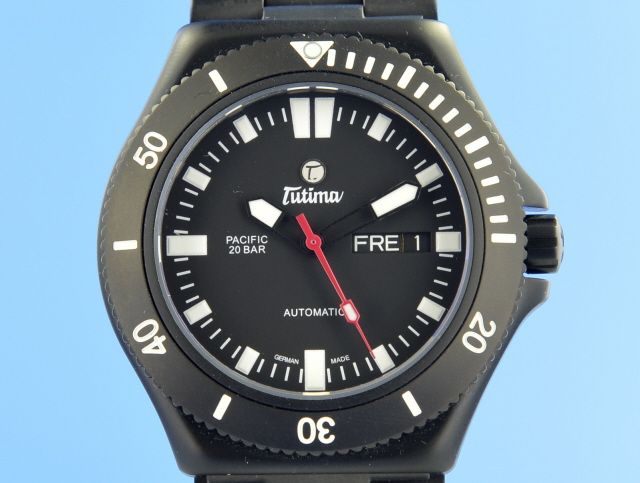 Tutima Military Pacific Black 677-31 - 677-31
